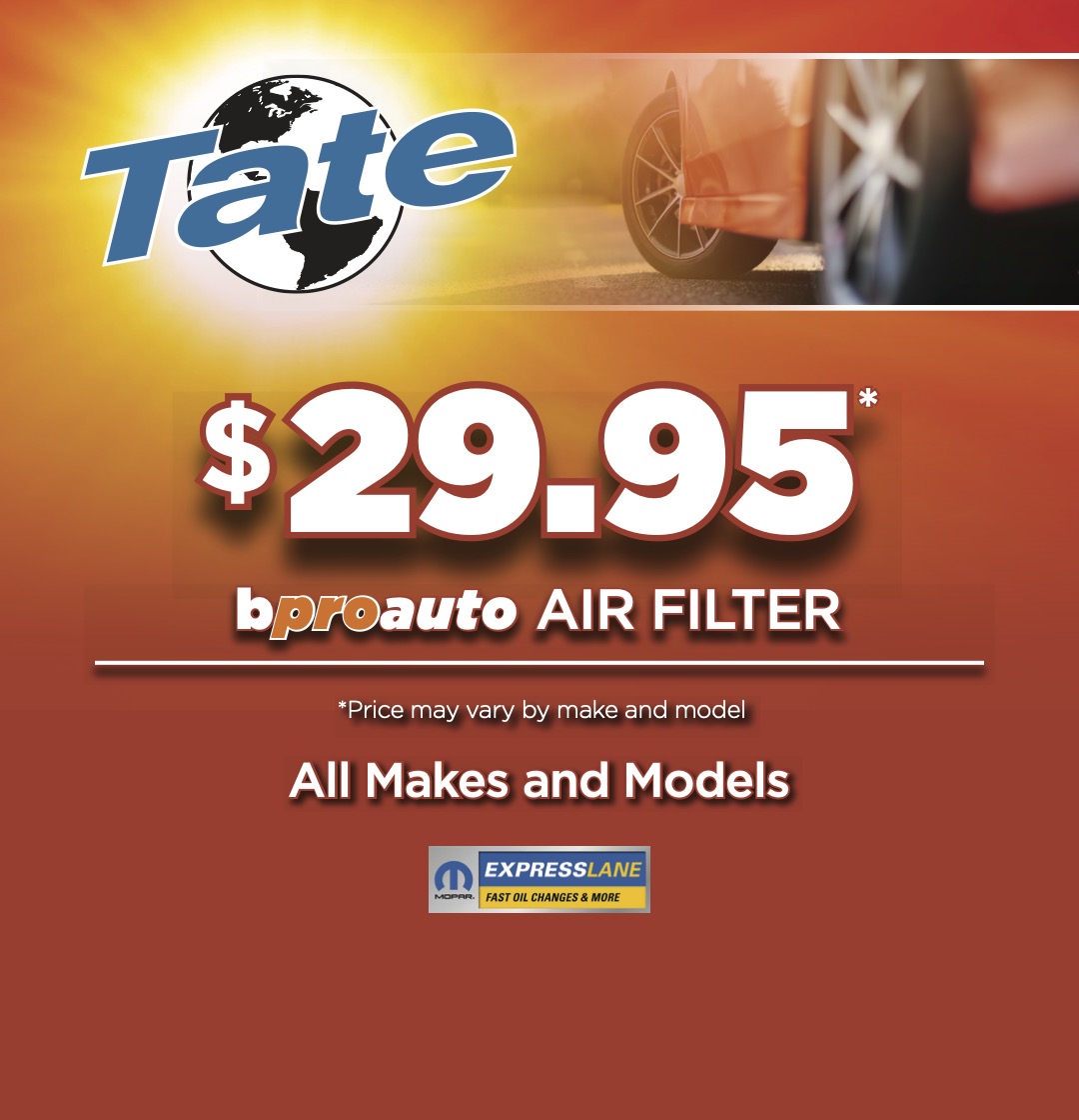 Service & Parts Specials | Tate CJDR Frederick, MD